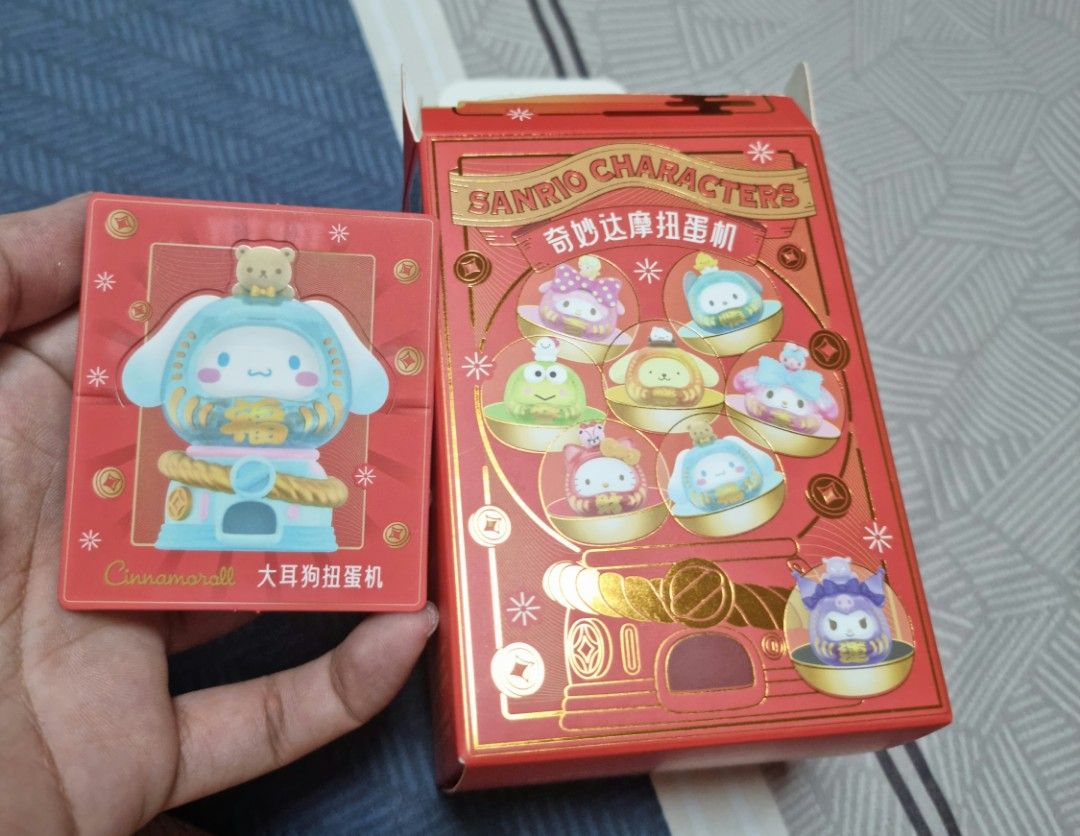 [BNIB] Cinnamoroll Sanrio Wonderful Dharma Gacha Machine Popmart ...