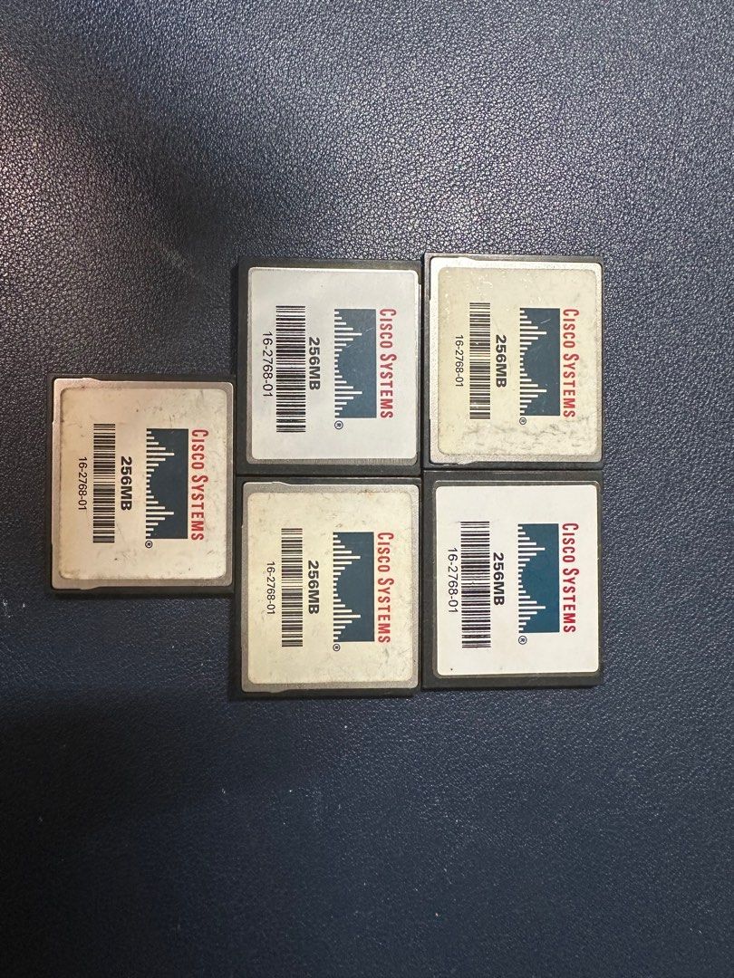 Cisco Flash Card, 電腦＆科技, 商務用科技產品 - Carousell