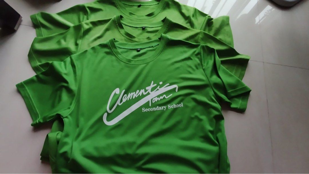 Clementi Town Secondary Uniform and PE attire, Men's Fashion, Tops ...