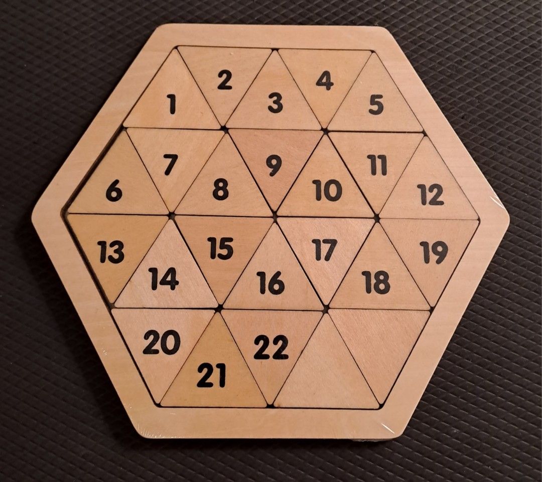 Cognitive wooden puzzle, Hobbies & Toys, Toys & Games on Carousell
