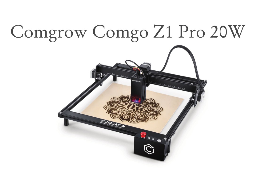 Comgrow Z1 Pro 20W Output Laser Printing Engraver for Wood and Metal ...