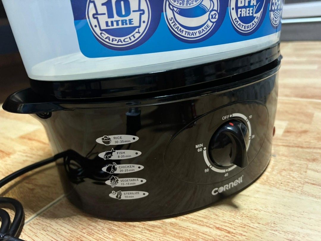 Cornell Steam cooker 10 Litres, TV & Home Appliances, Kitchen ...