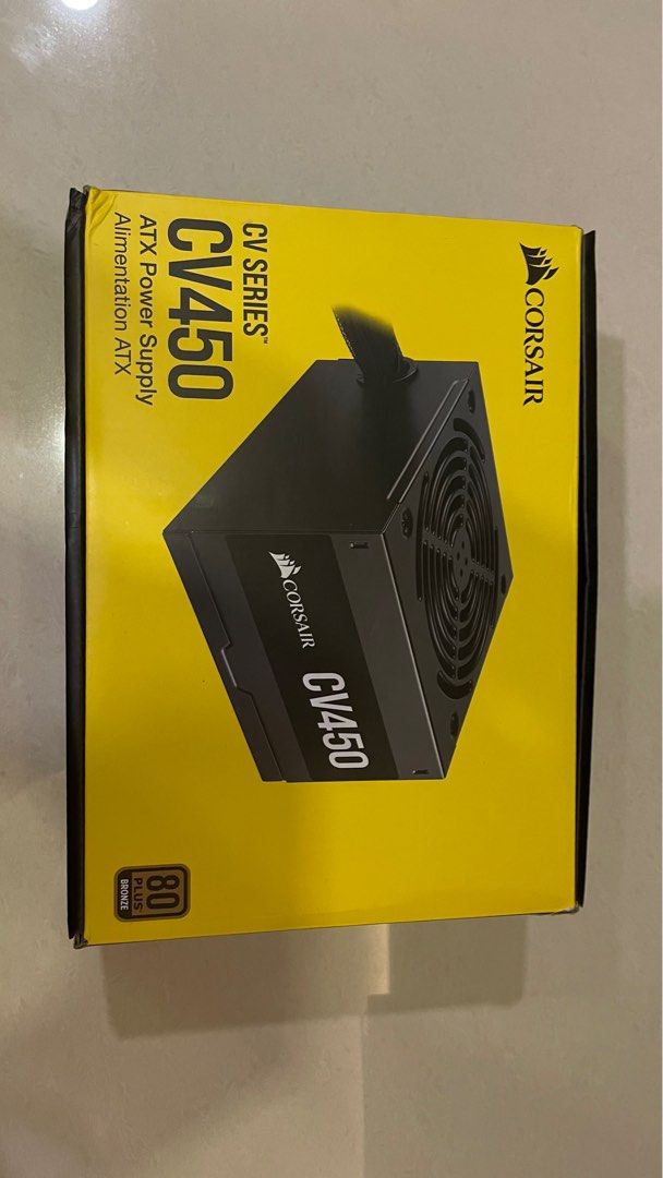 Corsair CV450 80+ Bronze Non-Modular PSU (nego), Computers & Tech ...