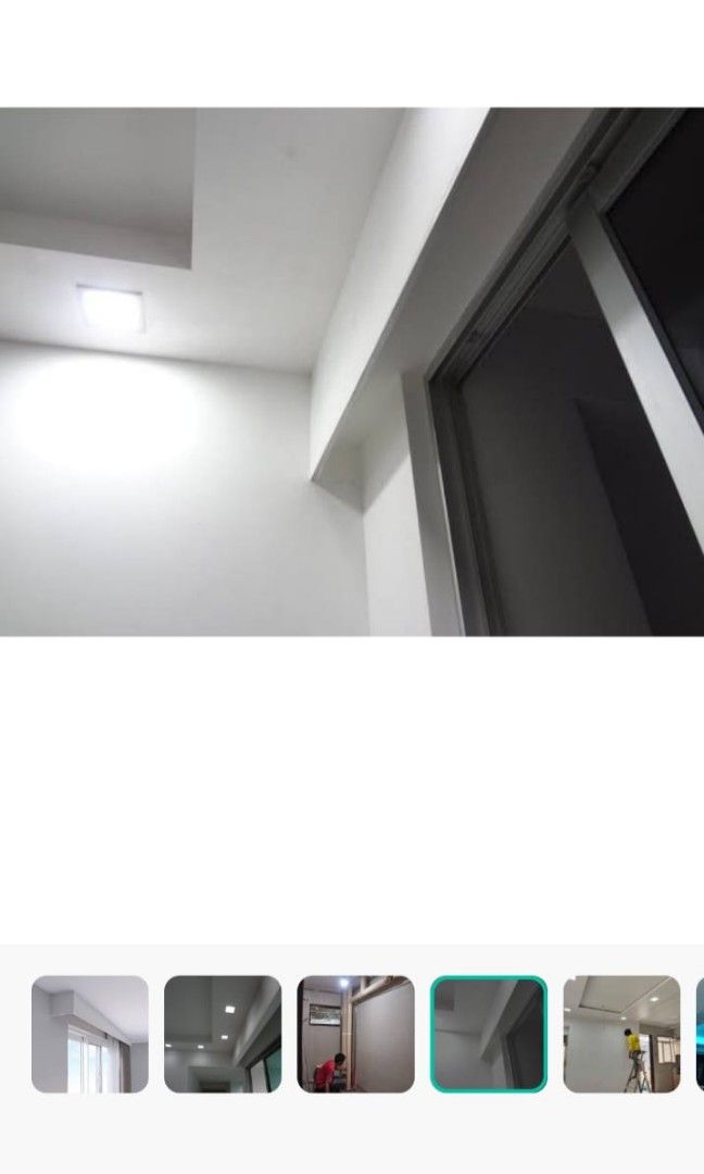 Cove light. L-BOX. False Ceiling & partition. Dry wall. PLASTERING ...