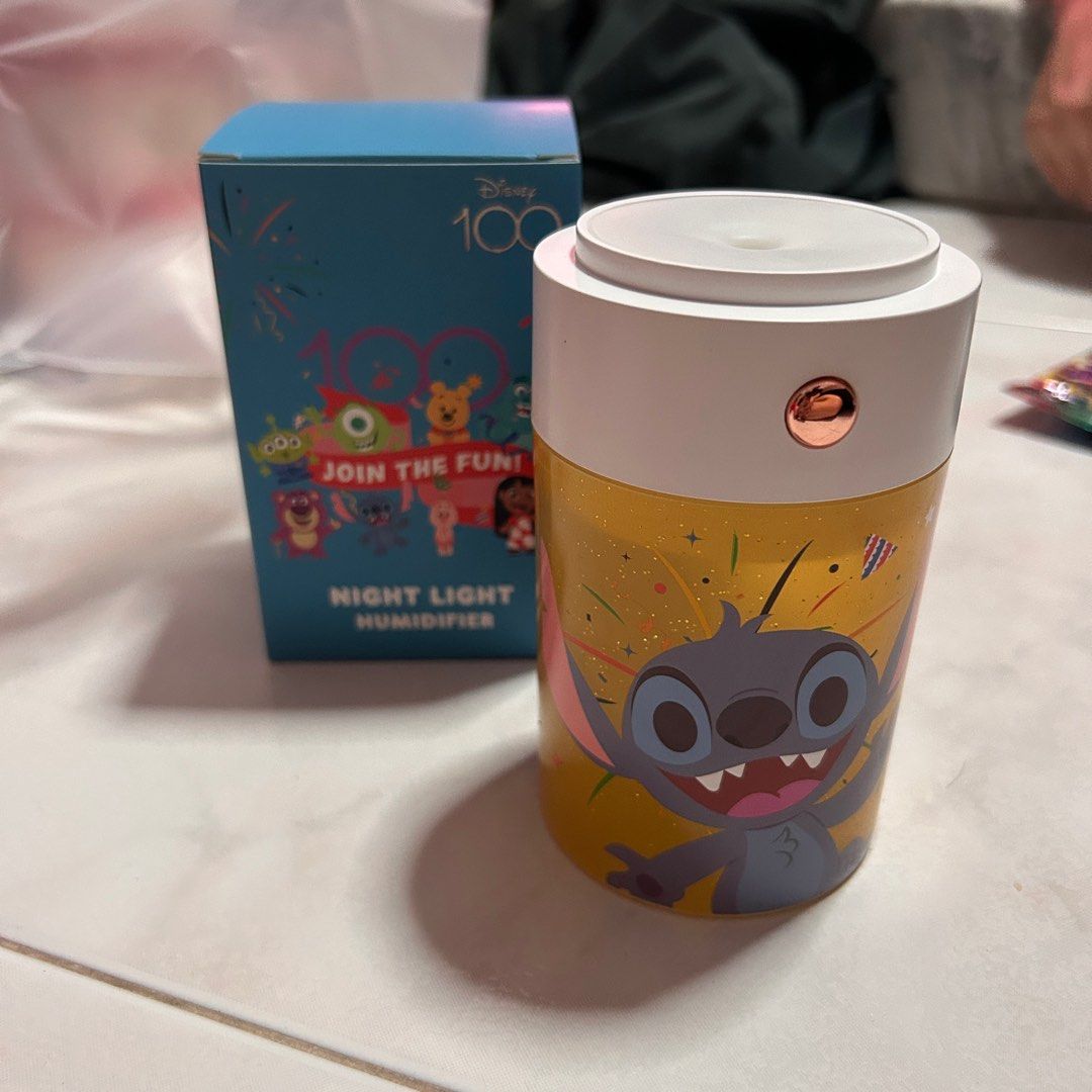 Cow Play Cow Moo Disney 100 Stitch Humidifier with Night Night, Hobbies ...