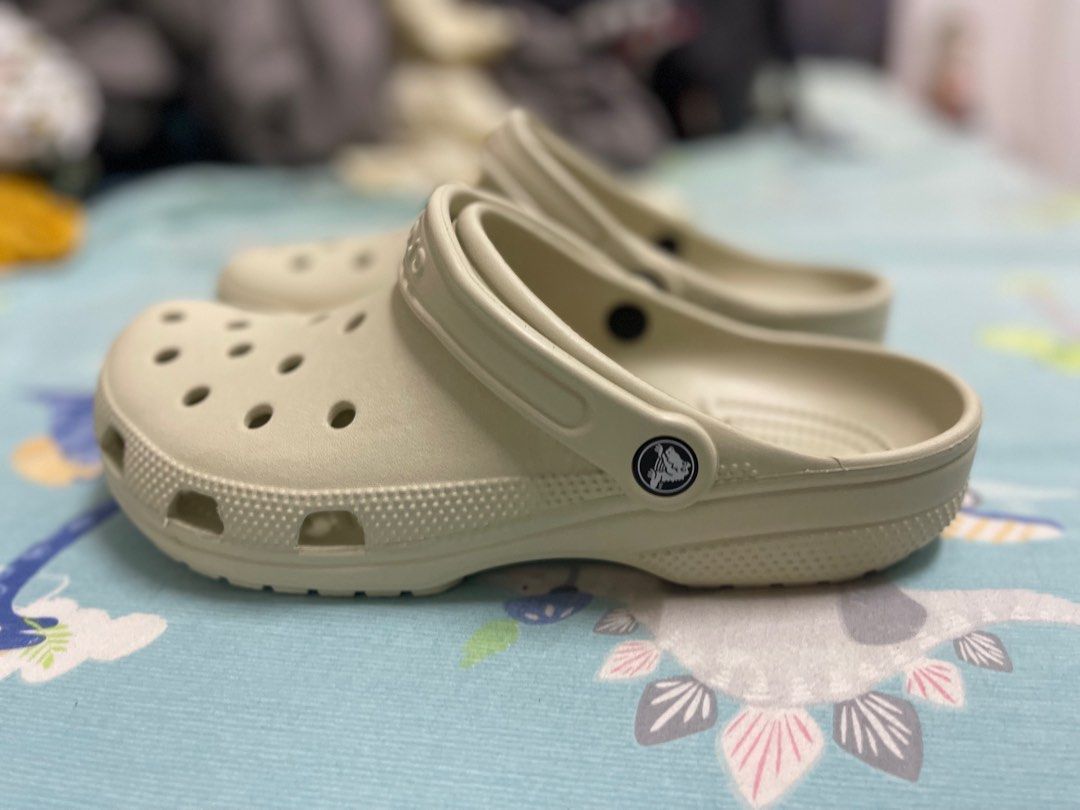 Crocs Classic Clog - White Bone, Women's Fashion, Footwear, Sandals on ...
