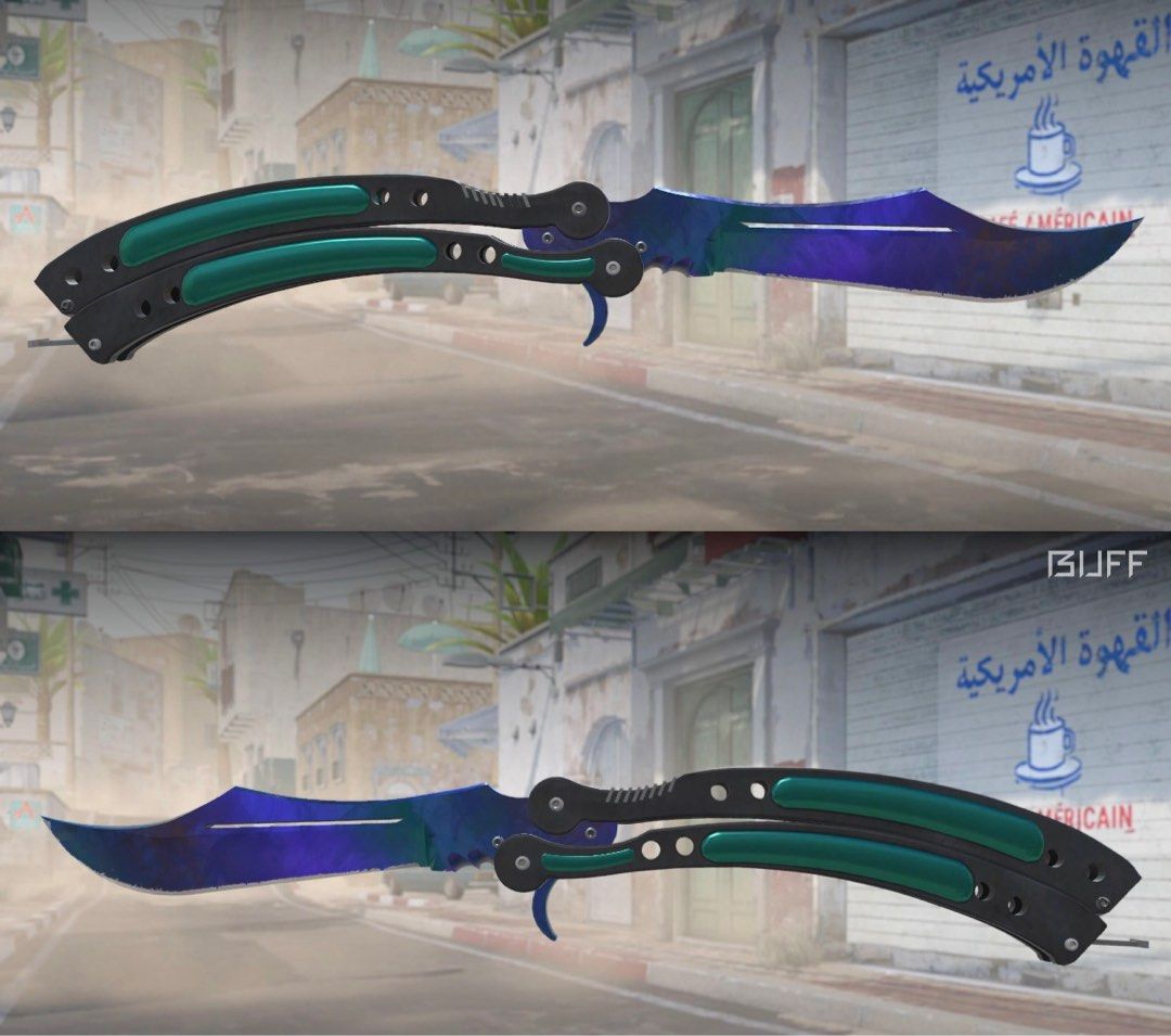 CS2 / CSGO Doppler Butterfly knife, Video Gaming, Gaming Accessories ...