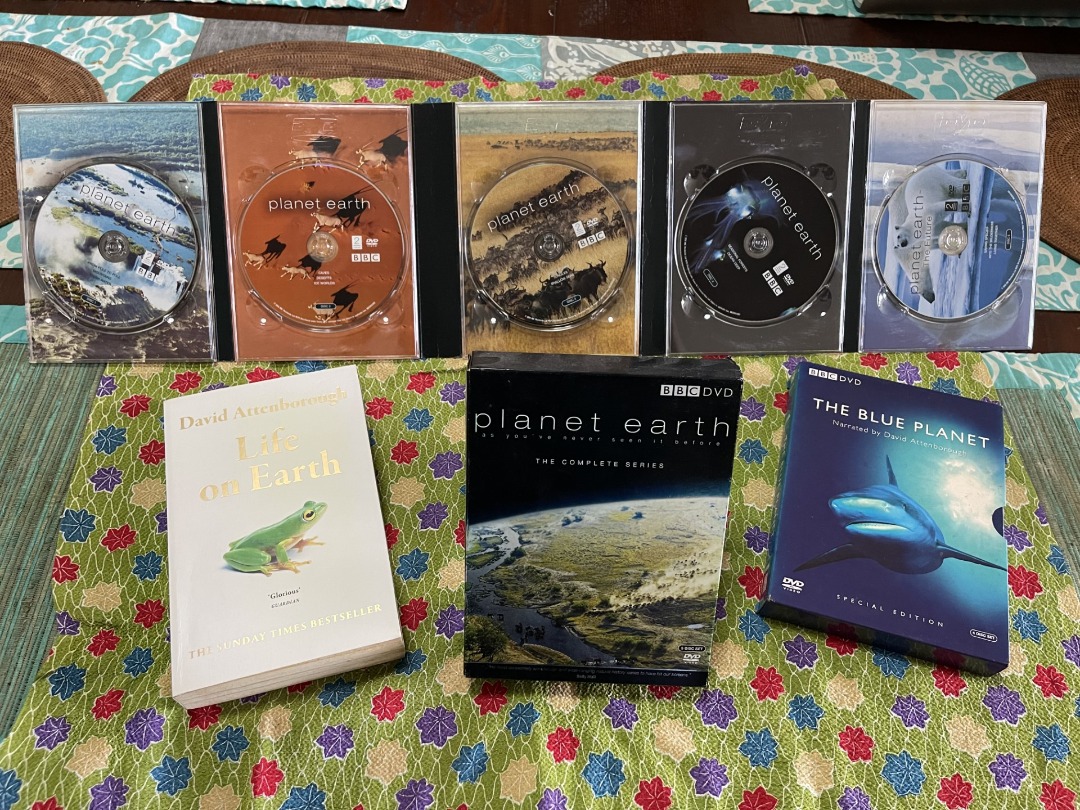 David Attenborough BBC Collection: DVDs and Book Set, Hobbies & Toys ...