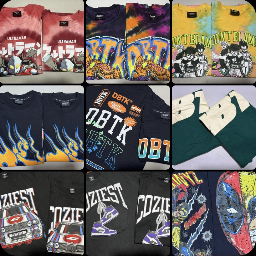 DBTK SHIRTS - READ DESCRIPTION, Men's Fashion, Tops & Sets, Tshirts ...