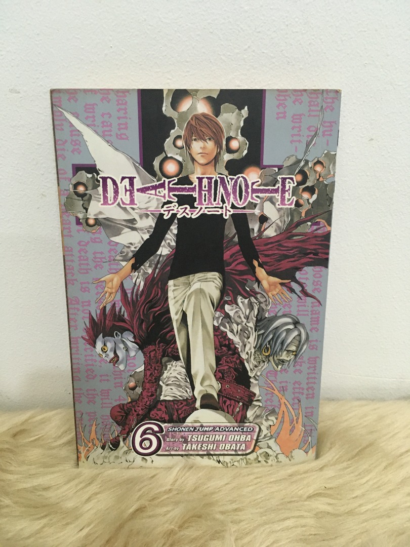 Death Note Manga - Volume 6 (English) - by Tsugumi Ohba, Hobbies & Toys ...