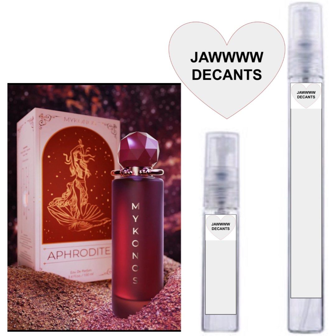 *Decant* Mykonos Aphrodite, Beauty & Personal Care, Fragrance & Deodorants on Carousell