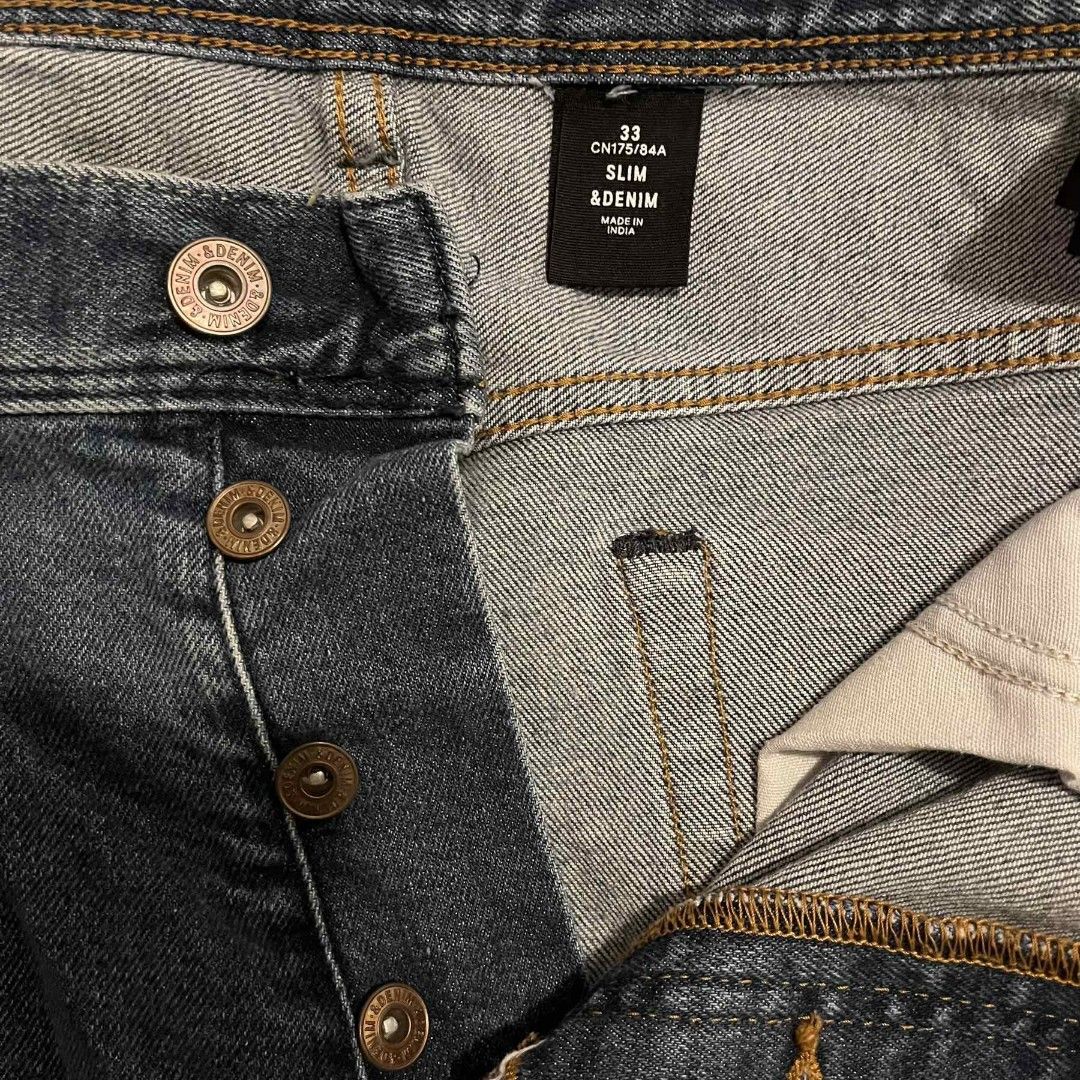 Demon jeans, Men's Fashion, Bottoms, Jeans on Carousell