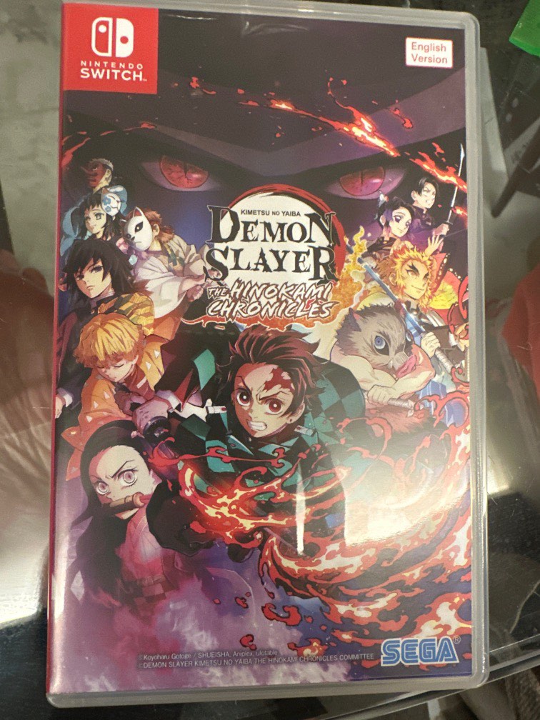 Demon slayer, Video Gaming, Video Games, Nintendo on Carousell