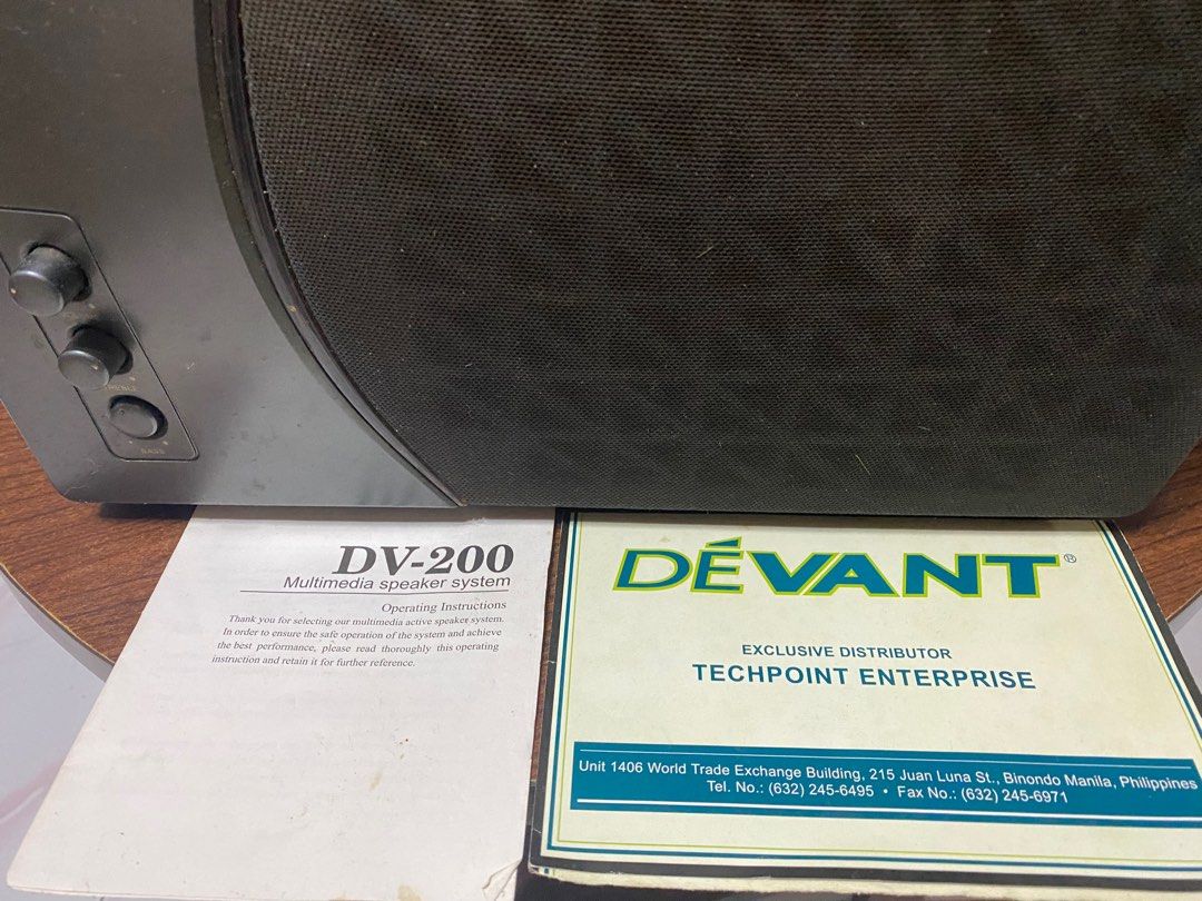 Devant DV-200 Speaker, Audio, Soundbars, Speakers & Amplifiers on Carousell