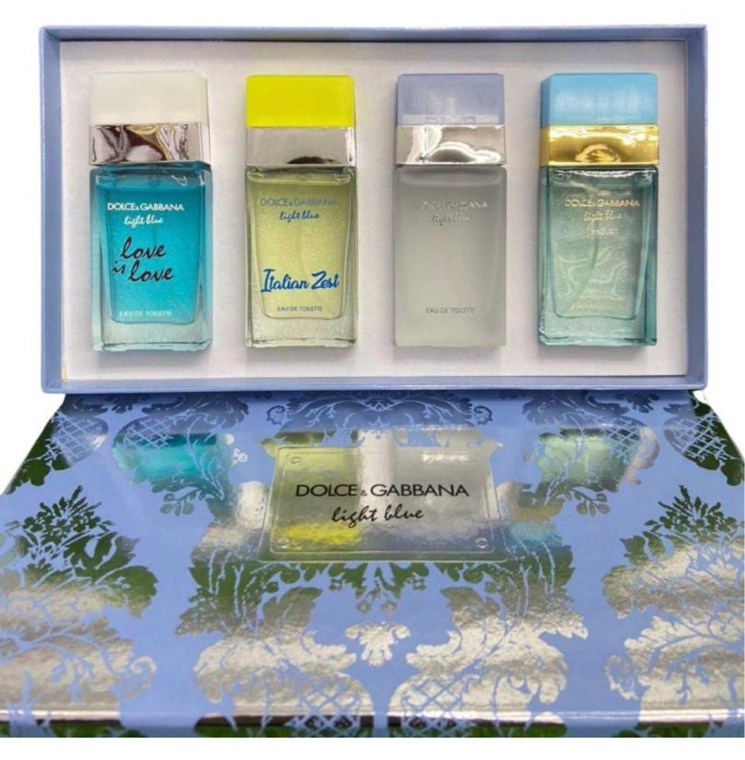 D&G perfume set 4in1, Beauty & Personal Care, Fragrance & Deodorants on ...