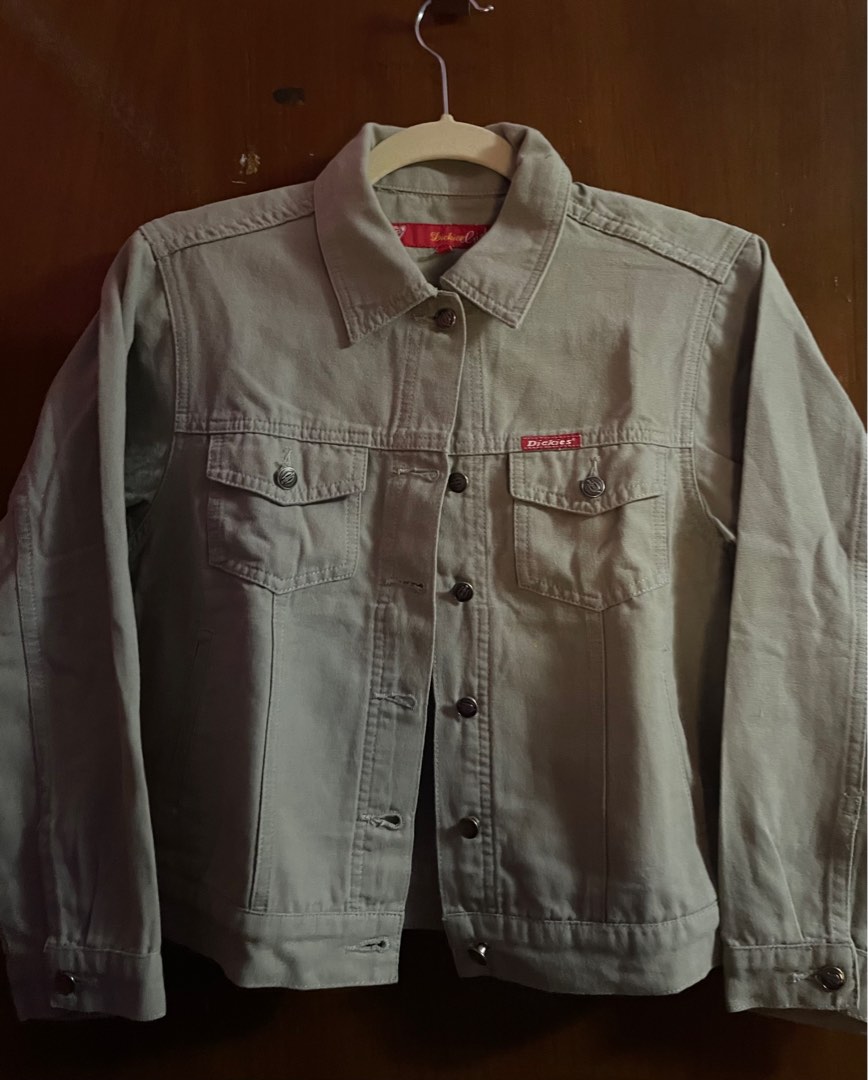 Dickies maong jacket, Women's Fashion, Coats, Jackets and Outerwear on ...