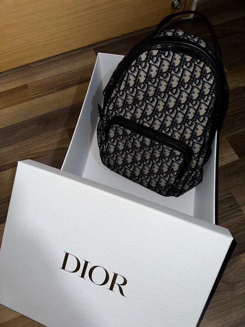 Dior mini rider backpack/sling bag, Luxury, Bags & Wallets on Carousell