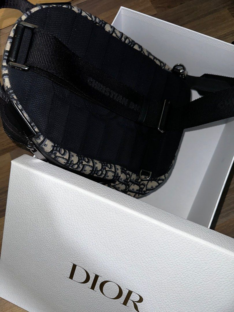 Dior mini rider backpack/sling bag, Luxury, Bags & Wallets on Carousell
