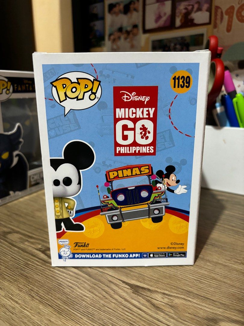 Disney Mickey Mouse Go Philippines 1139 Funko Pop, Hobbies & Toys, Toys ...