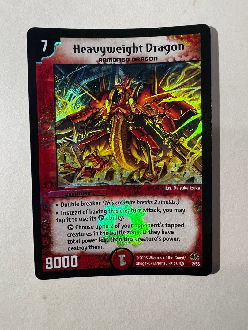 Duel Masters Heavyweight Dragon, Hobbies & Toys, Toys & Games on Carousell