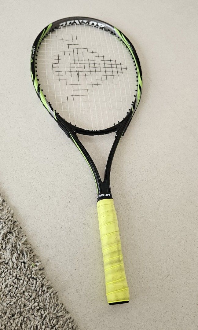 Dunlop Tennis Racket, Sports Equipment, Sports & Games, Racket & Ball ...