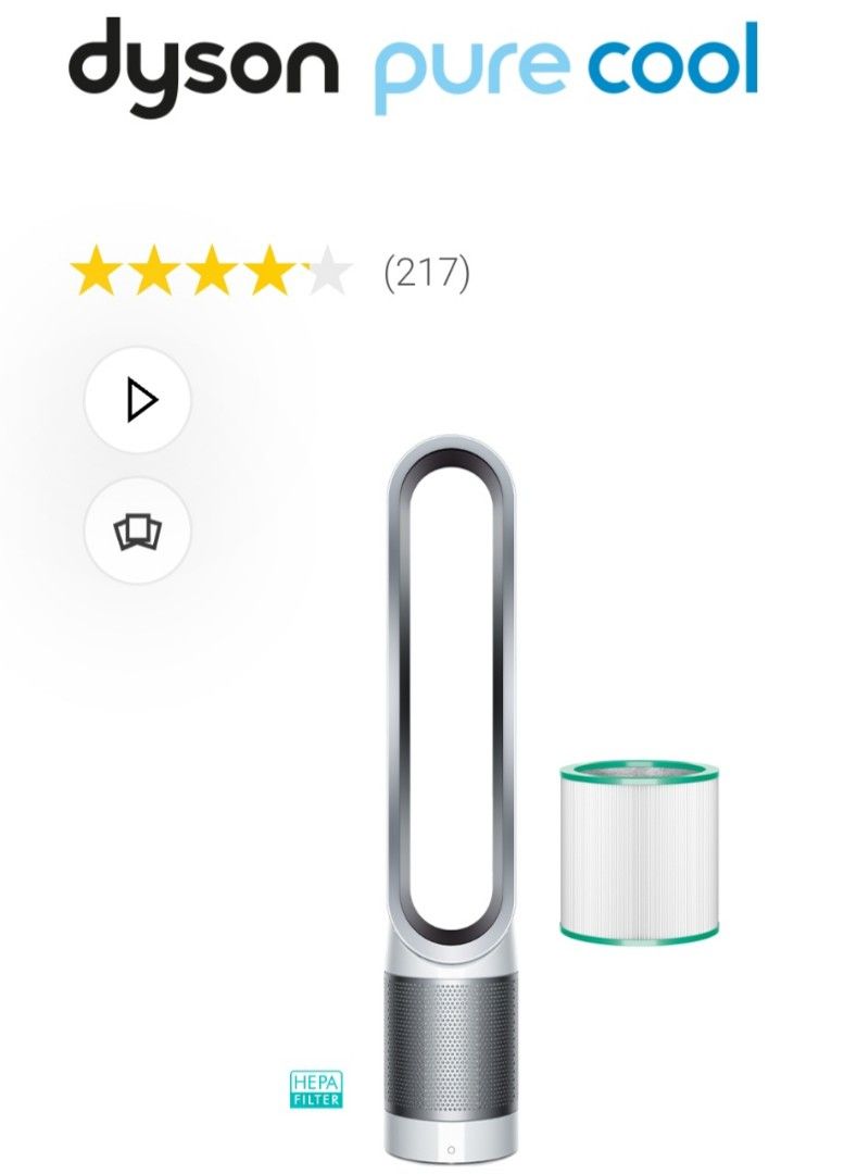 Dyson Air Purifier, Furniture & Home Living, Lighting & Fans, Fans on ...