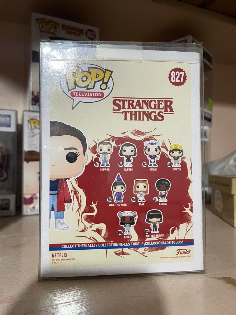 ELEVEN RAINCOAT #827 - STRANGER THINGS FUNKO POP, Hobbies & Toys, Toys ...