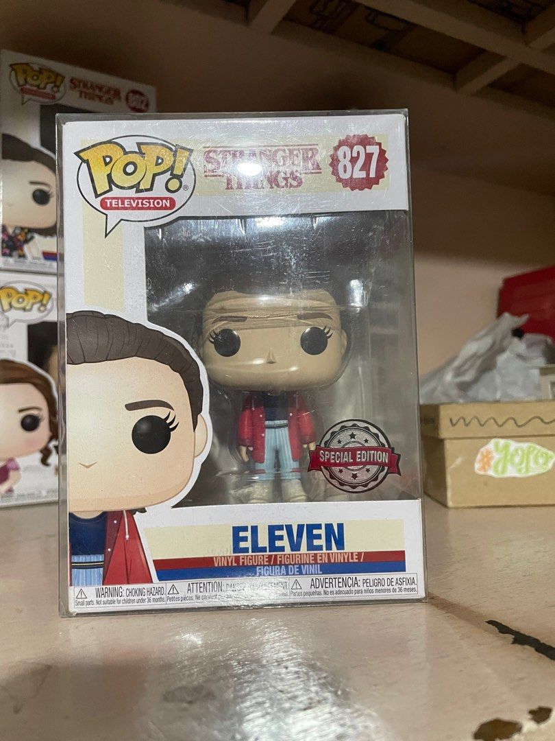 ELEVEN RAINCOAT #827 - STRANGER THINGS FUNKO POP, Hobbies & Toys, Toys ...