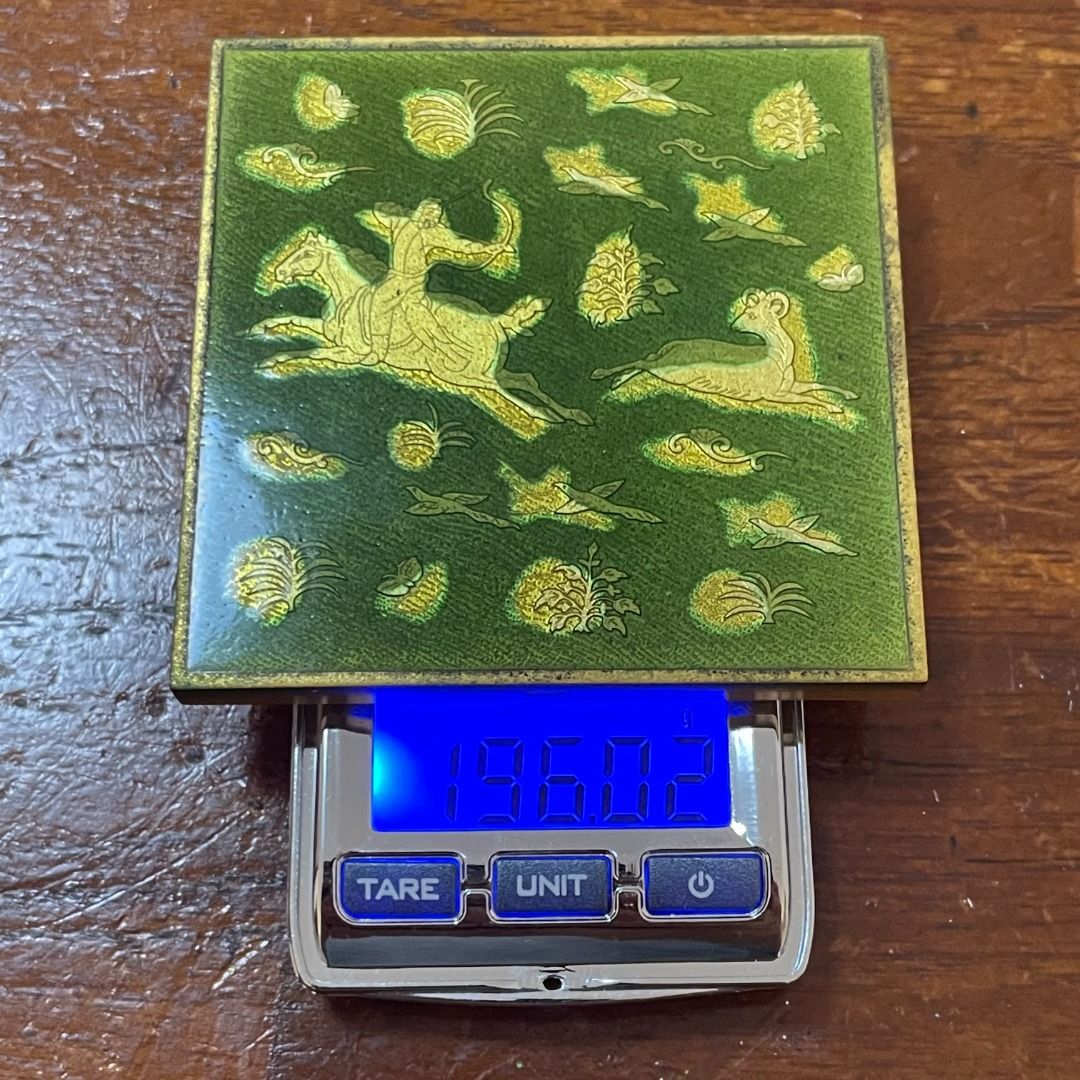 Enameled Brass Paper Weight by Japan Mint Made in Japan, Hobbies & Toys ...