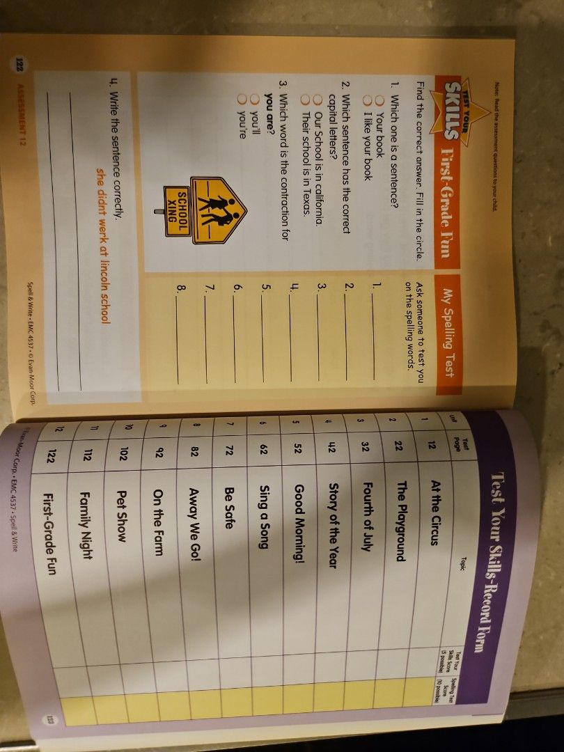 English Grade 1 - spell & write, Hobbies & Toys, Books & Magazines ...