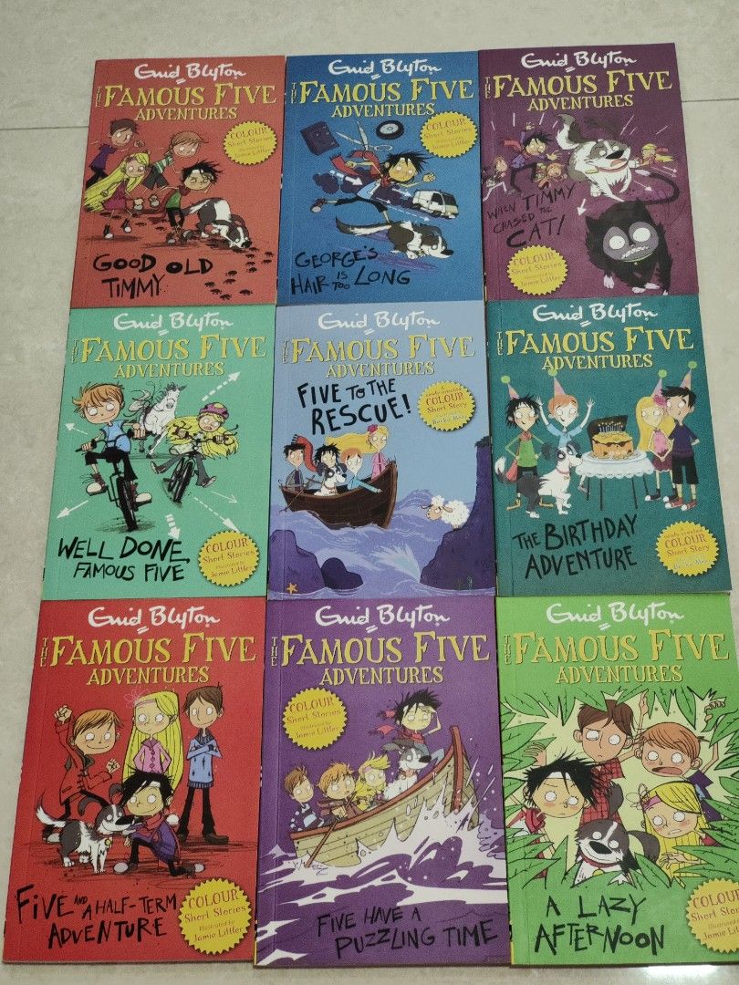Enid Blyton - Famous Five Adventures 9 Short Stories, Hobbies & Toys ...
