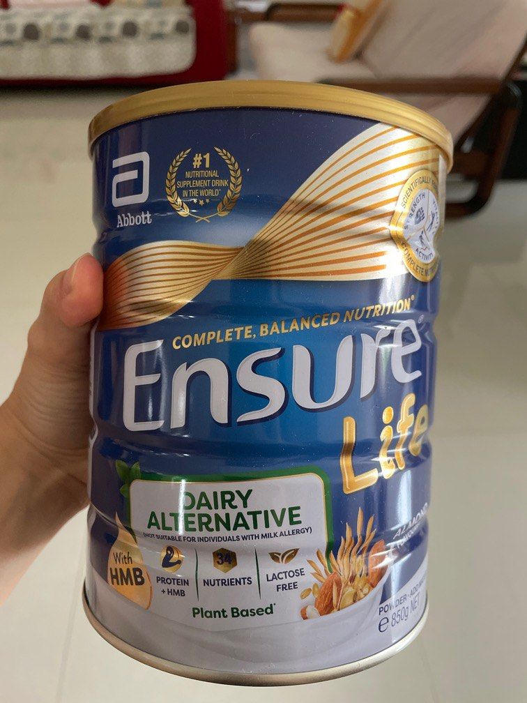 Ensure Milk Powder (Plant Based), Health & Nutrition, Health ...
