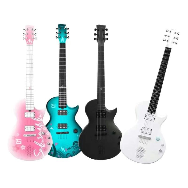 Enya Go Sonic Intelligent Electric Guitar (w/ multi-effect + speaker ...