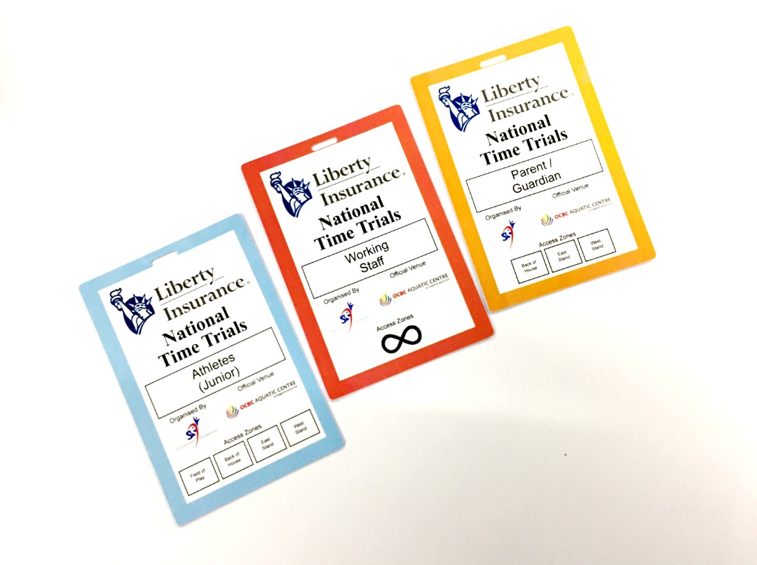 Event Tags staff passes name badges lanyards card holders MICE labels ...