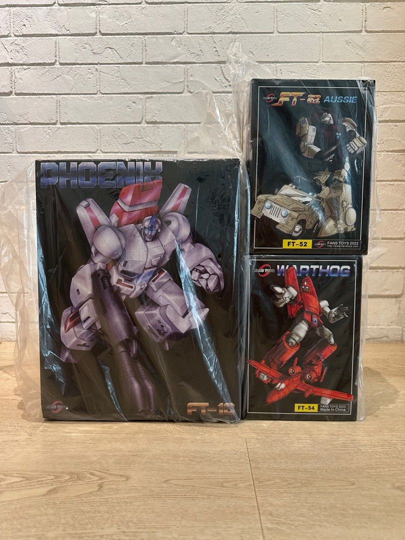 Fans Toys Fanstoys Transformers Masterpiece FT-10 Phoenix Skyfire FT-52 ...