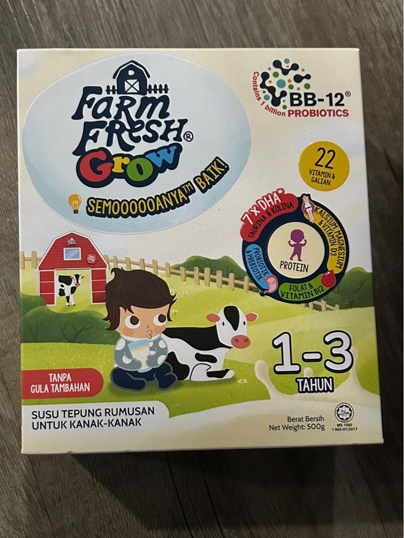 Farm Fresh Grow Powder Milk, Food & Drinks, Packaged & Instant Food on ...