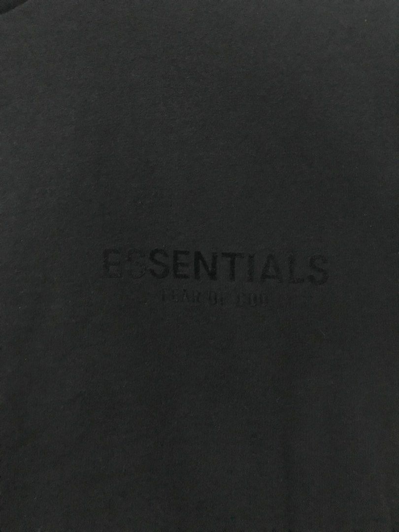 Fear of God Essentials SS2 L2 Oversized Tee, Men's Fashion, Tops & Sets, Tshirts & Polo Shirts ...