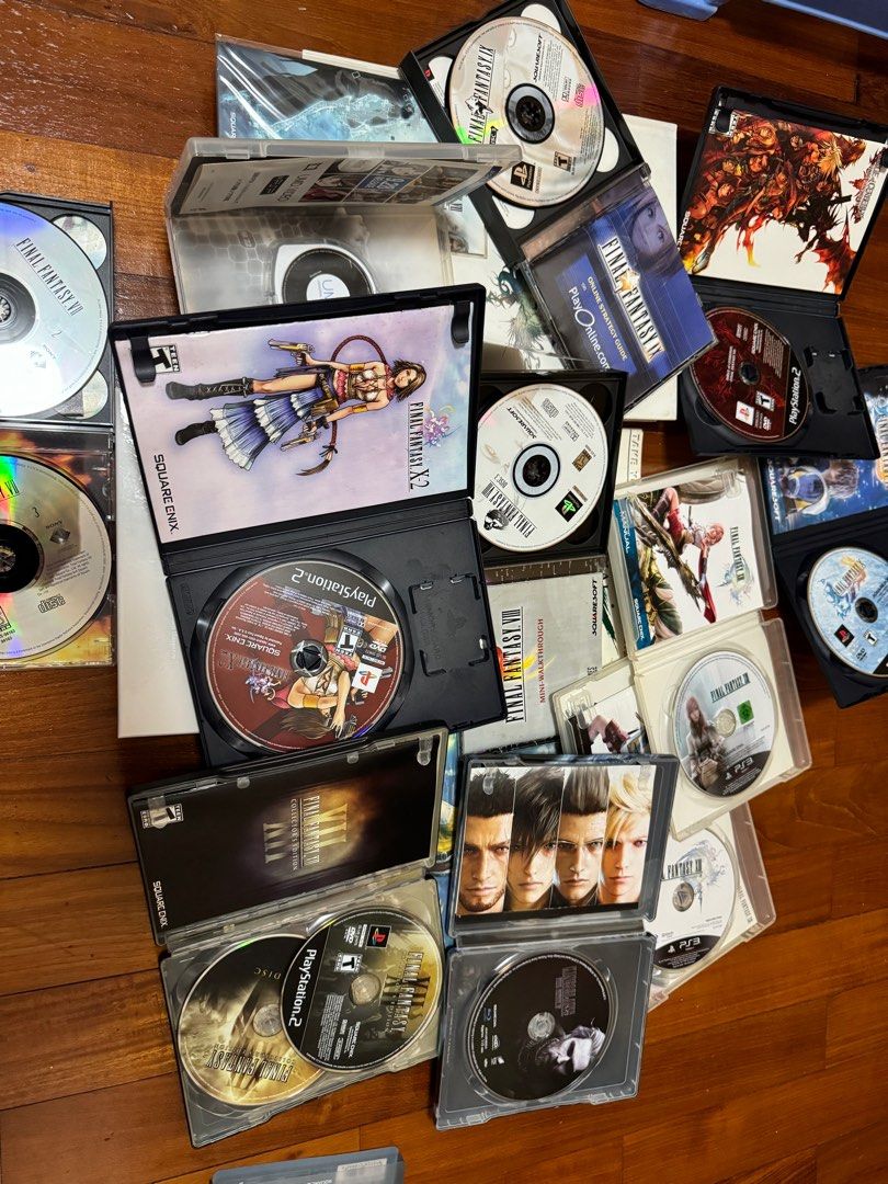 Final Fantasy PS1 /2/3/4/PSP Bundle, Video Gaming, Video Games ...