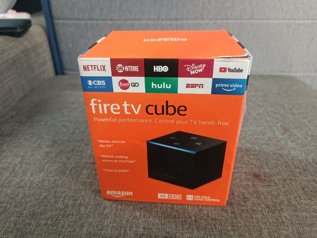 FireTV cube 4k hdr Dolby Atmos, TV & Home Appliances, TV & Entertainment, Media Streamers & Hubs ...