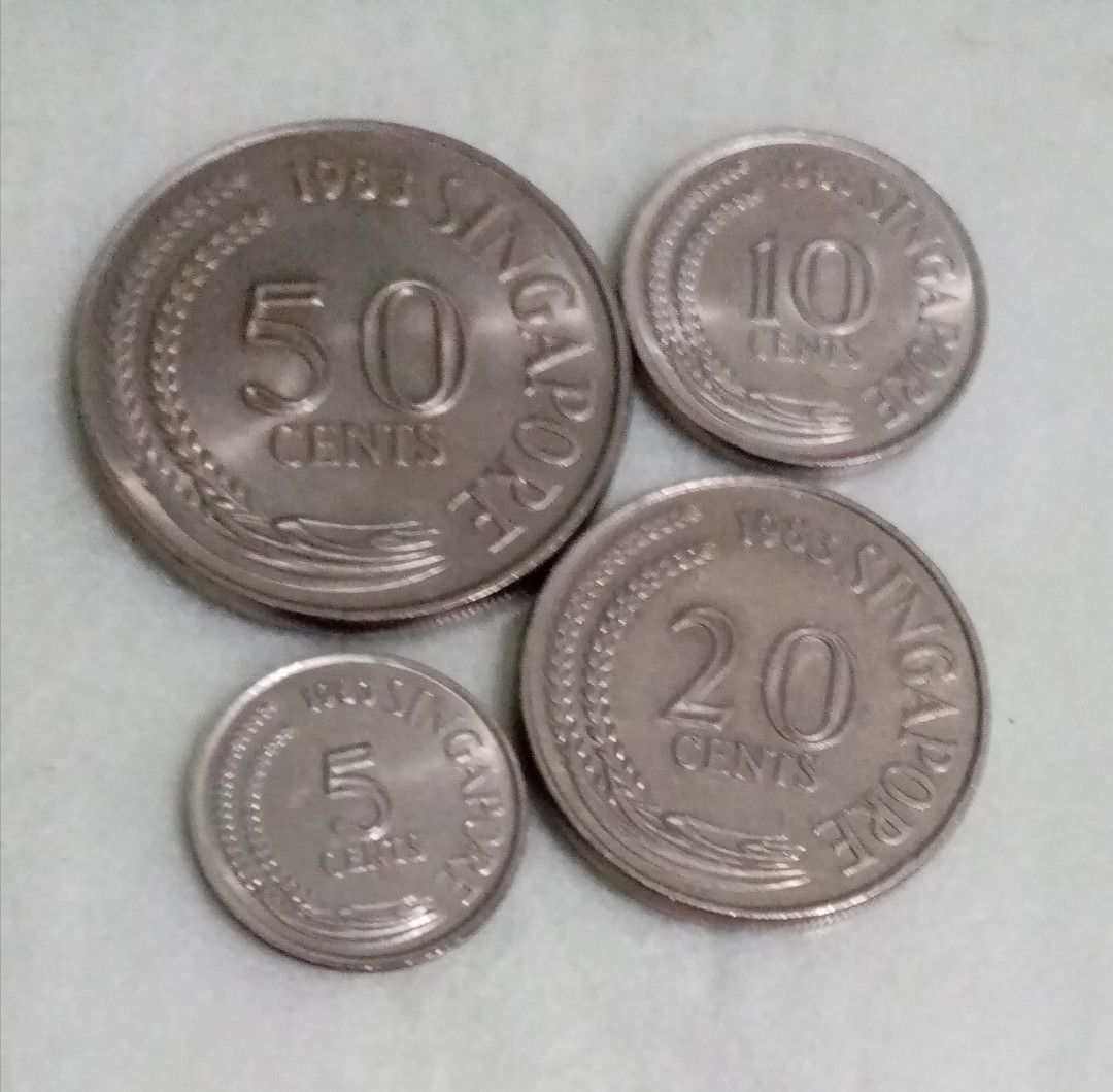 First series Singapore old coins, Hobbies & Toys, Memorabilia ...