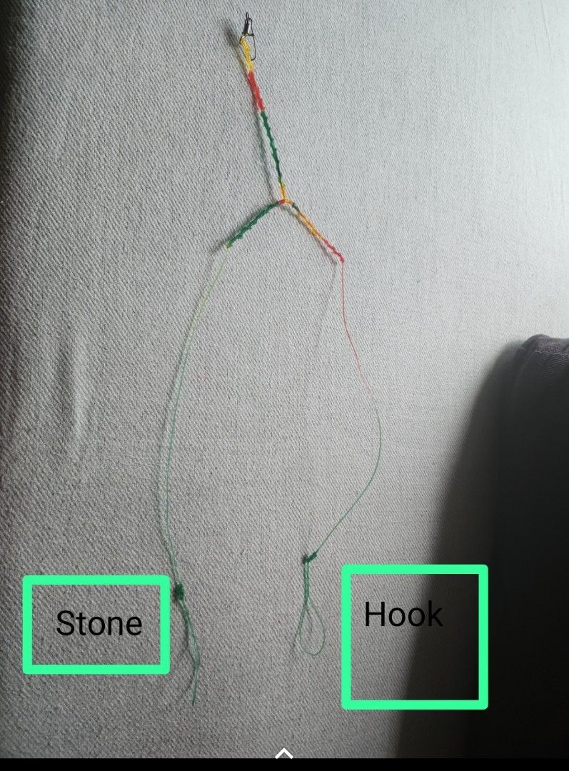 Fishing leader, apollo rig, surf casting and pond usage perambut lipan ...