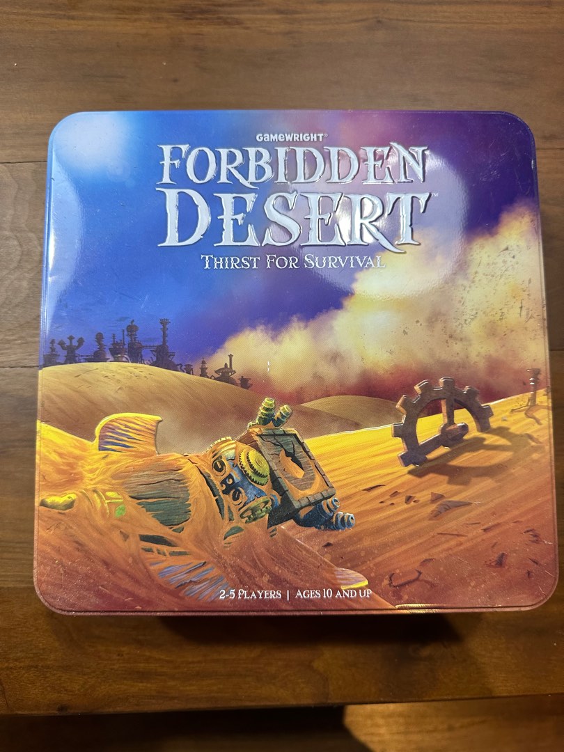 Forbidden Desert - Cooperative boardgame, Hobbies & Toys, Toys & Games ...