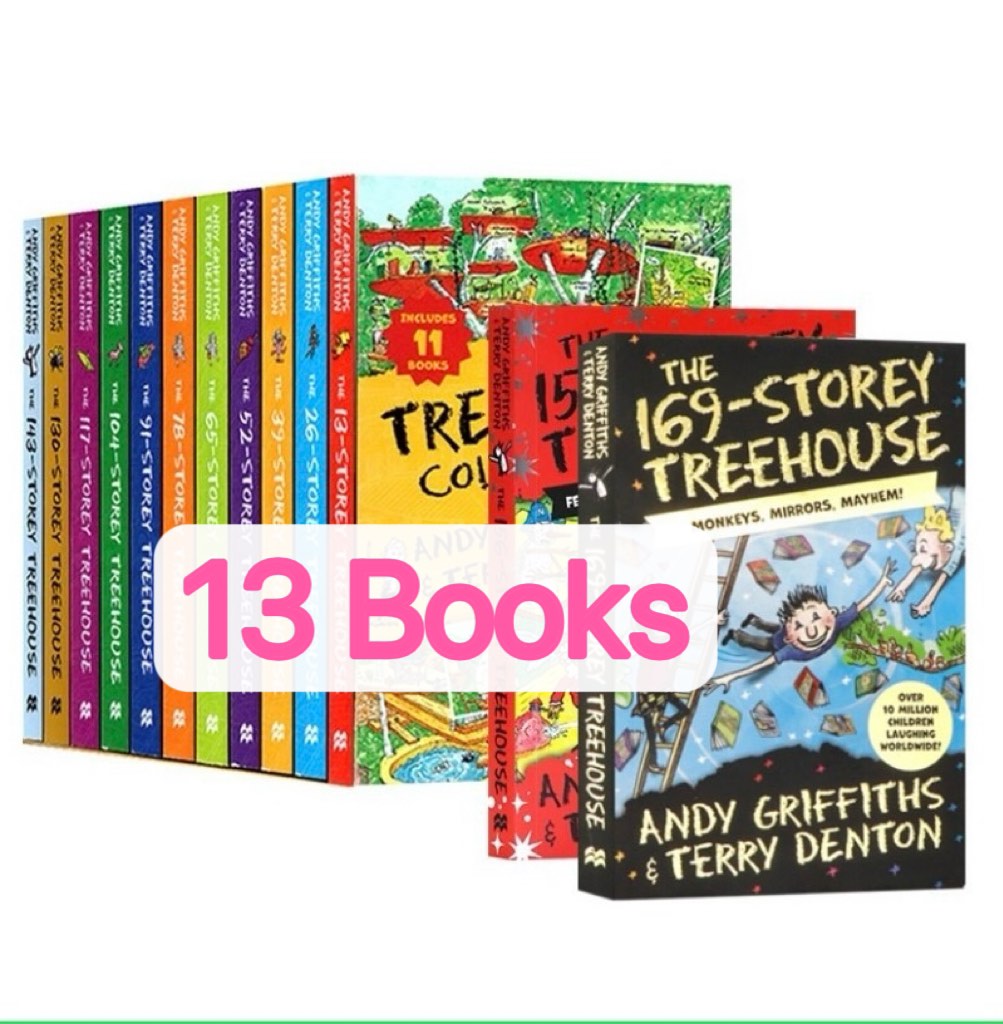 (Free delivery) 13 books Storey Treehouse Collection , Hobbies & Toys ...