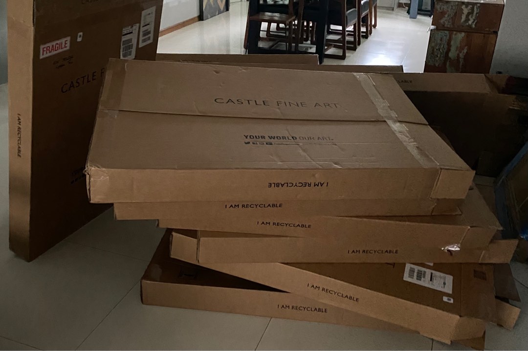 Free Large Cardboard boxes for recycling, Furniture & Home Living, Home ...