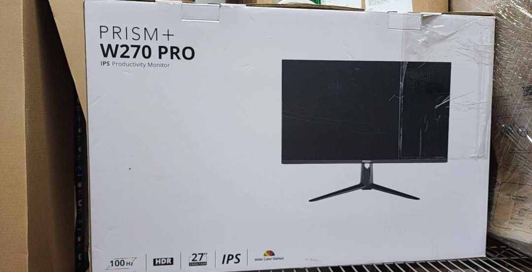 [Free prism screen cleaner] Prism+ W270 Pro monitor 27 inch 2k display ...