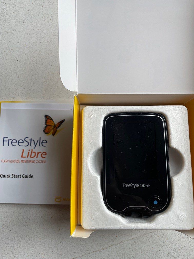 Freestyle Libre Reader Glucose Monitoring System, Health & Nutrition ...