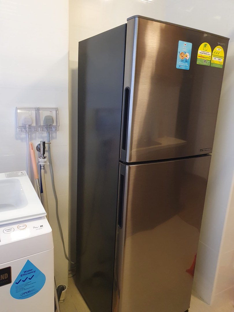 Fridge 225L (BRAND: SHARP), TV & Home Appliances, Kitchen Appliances ...