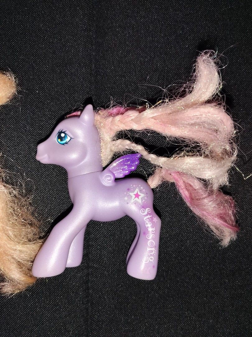 VINTAGE MY LITTLE PONY STARSONG PINKIE PIE RARE PONY SET COLLECTION ...