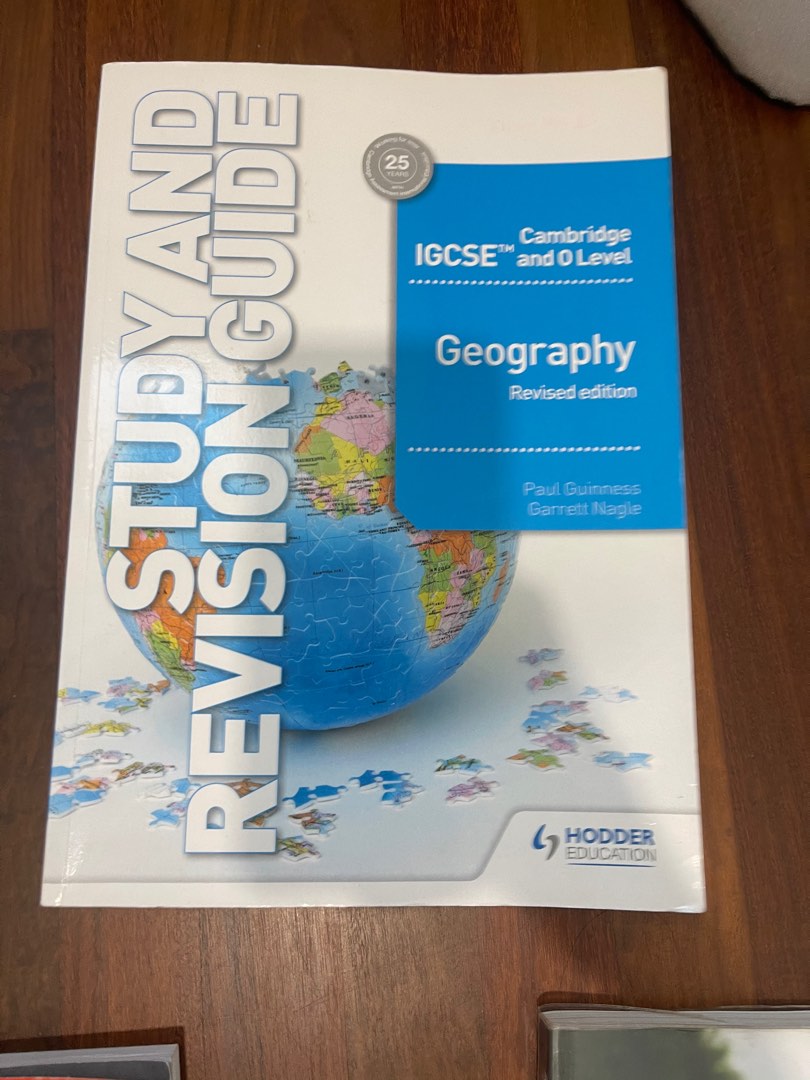 Geography Cambridge IGCSE and o level revised edition study and revision guide Hodder education ...