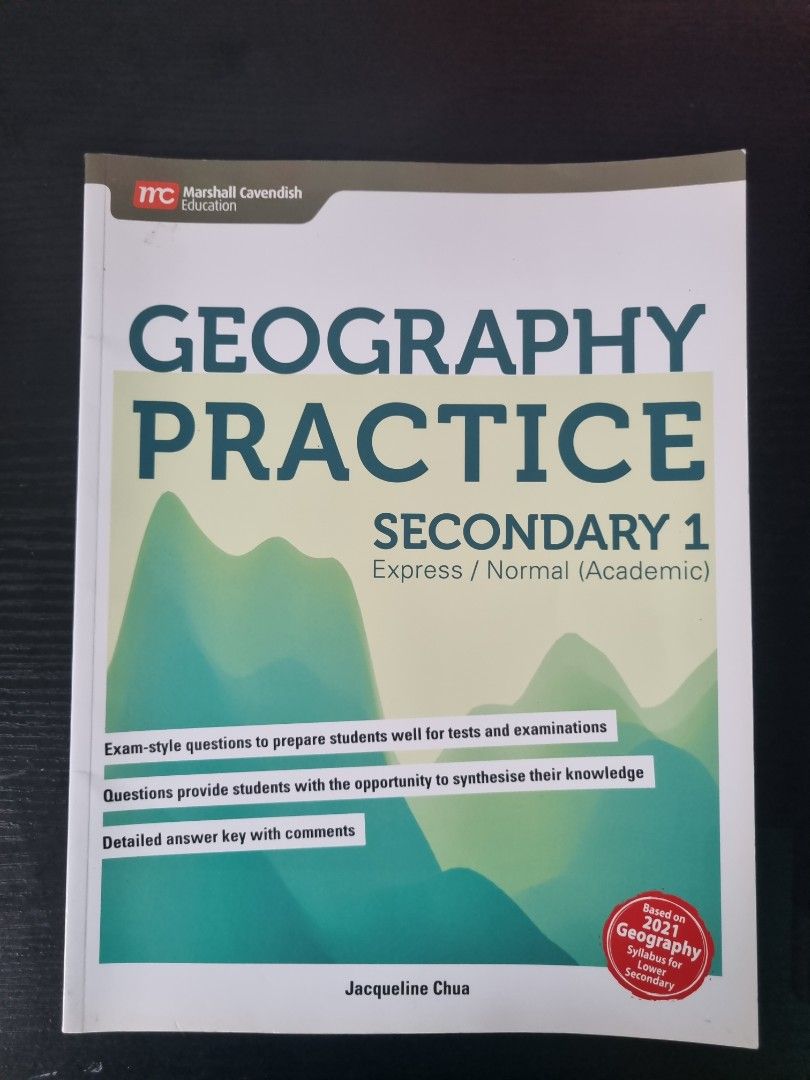 Geography practice book sec 1 express / normal academic, Hobbies & Toys ...